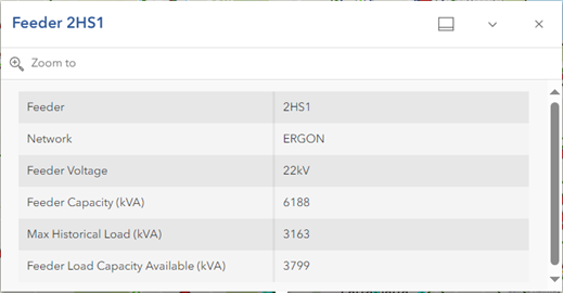 Network Load Capacity Map User Guide | Energex