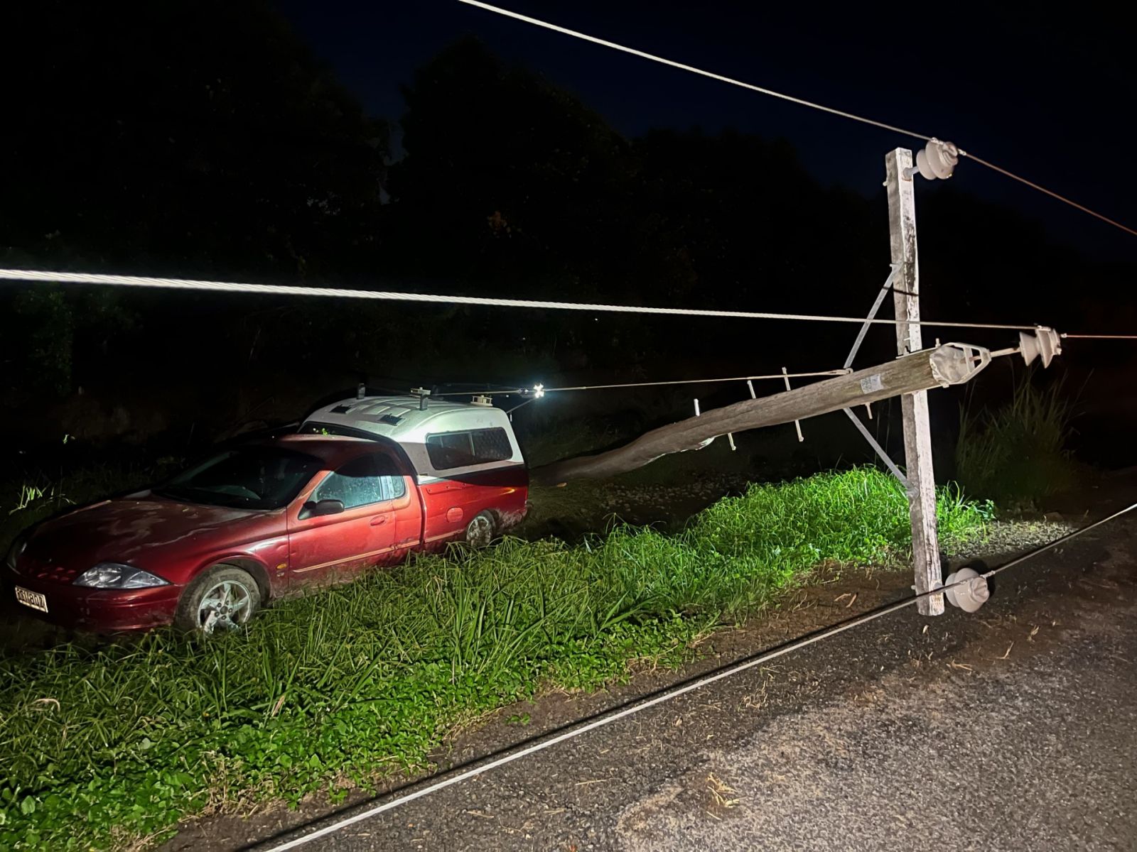 Stay. Call. Wait: a powerline safety message for drivers | Energex